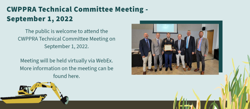 CWPPRA Newsflash - September Newsletter