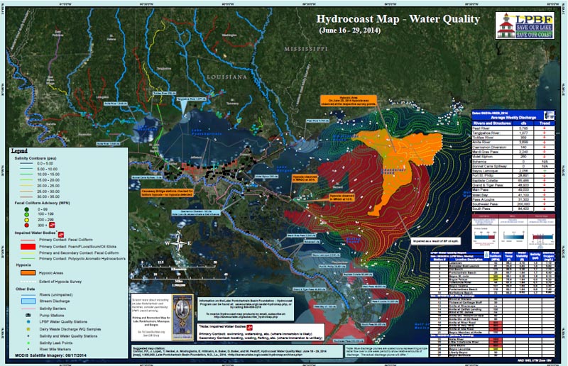 CWPPRA Newsflash - LPBF announces the release of Hydrocoast maps for ...